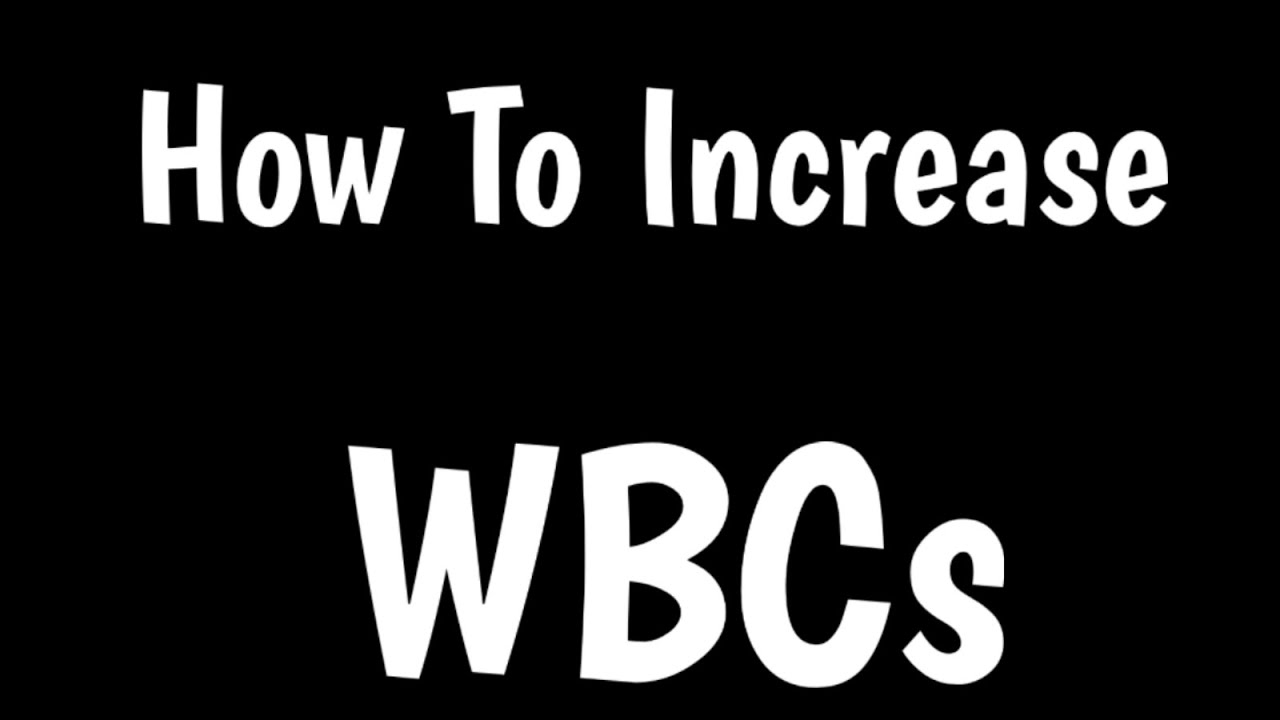 How To Increase WBC | Ways To Increase White Blood Cells | - YouTube
