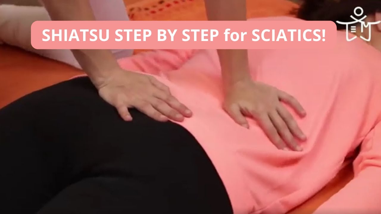 SHIATSU MASSAGE to end SCIATSU 🙌 SHIATSU STEP BY STEP for SCIATICS ...