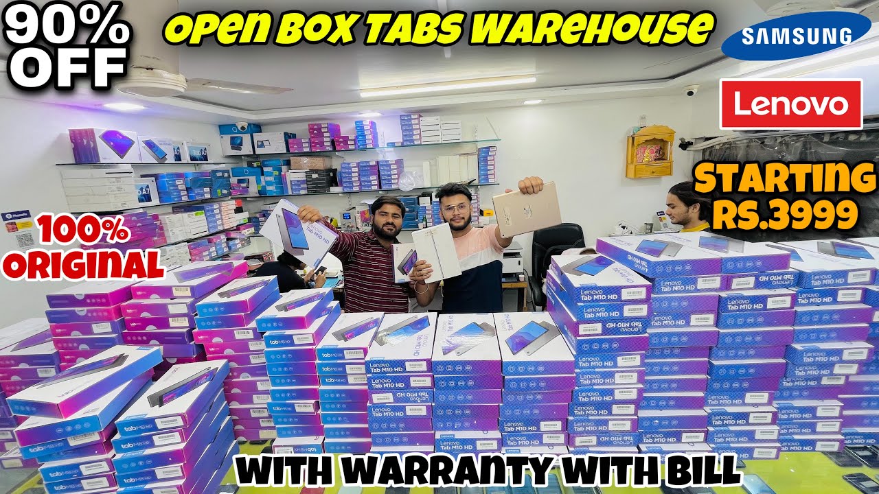 Open Box Tablets Warehouse| With Warranty With Bill| 80% Off ...