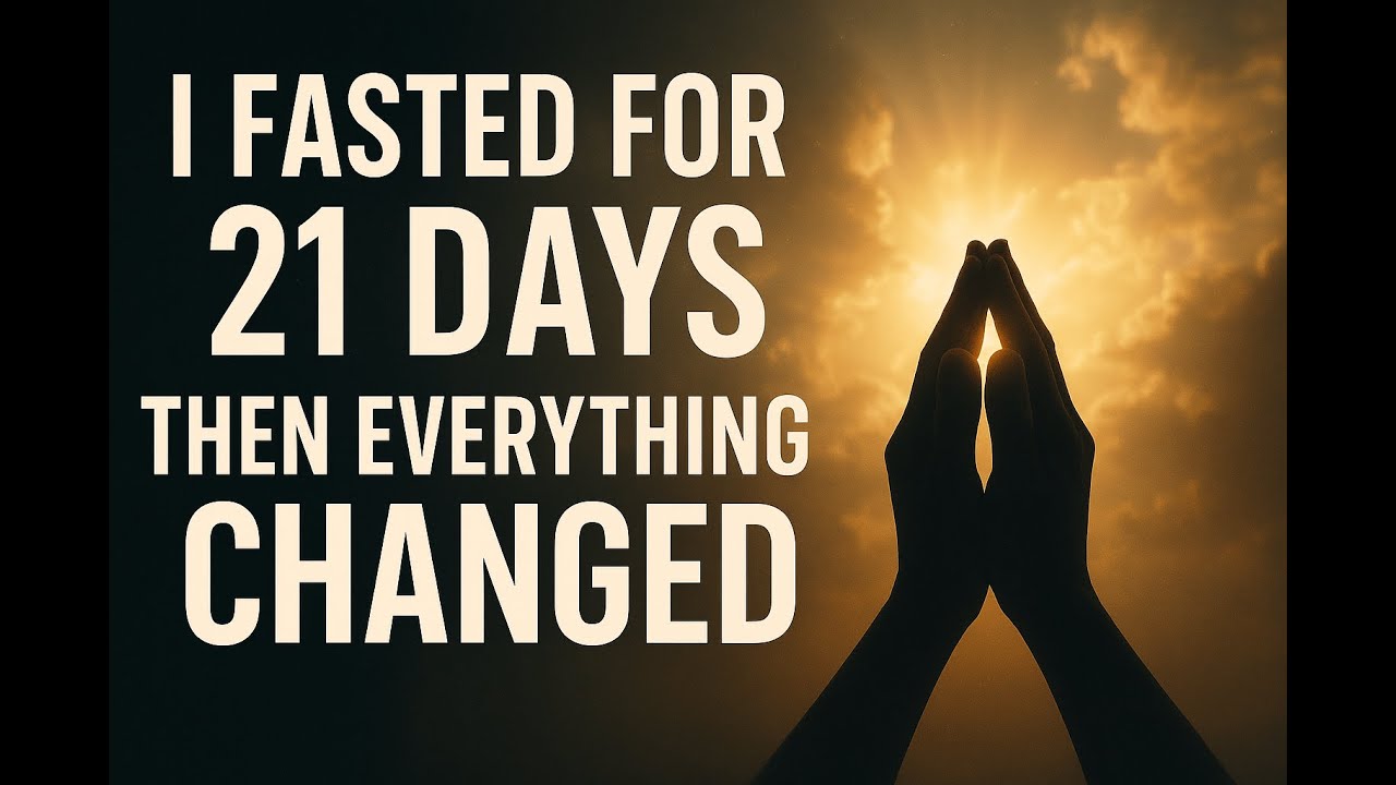 I Fasted For 21 Days...Then Everything Changed - YouTube
