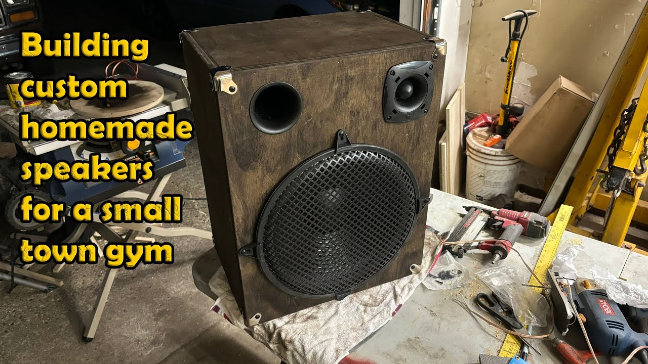 Building a Set of Speakers From Scratch - YouTube
