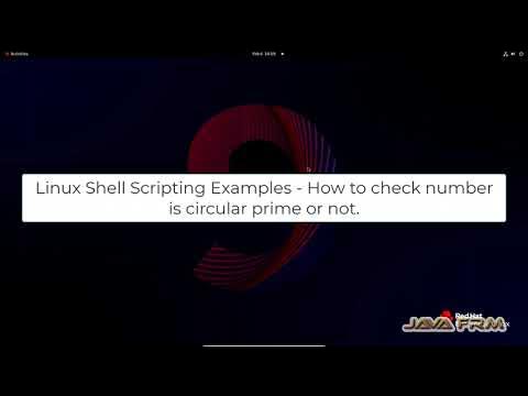 How to check Circular Prime or not using linux shell script - bash script examples in RHEL 9 ...