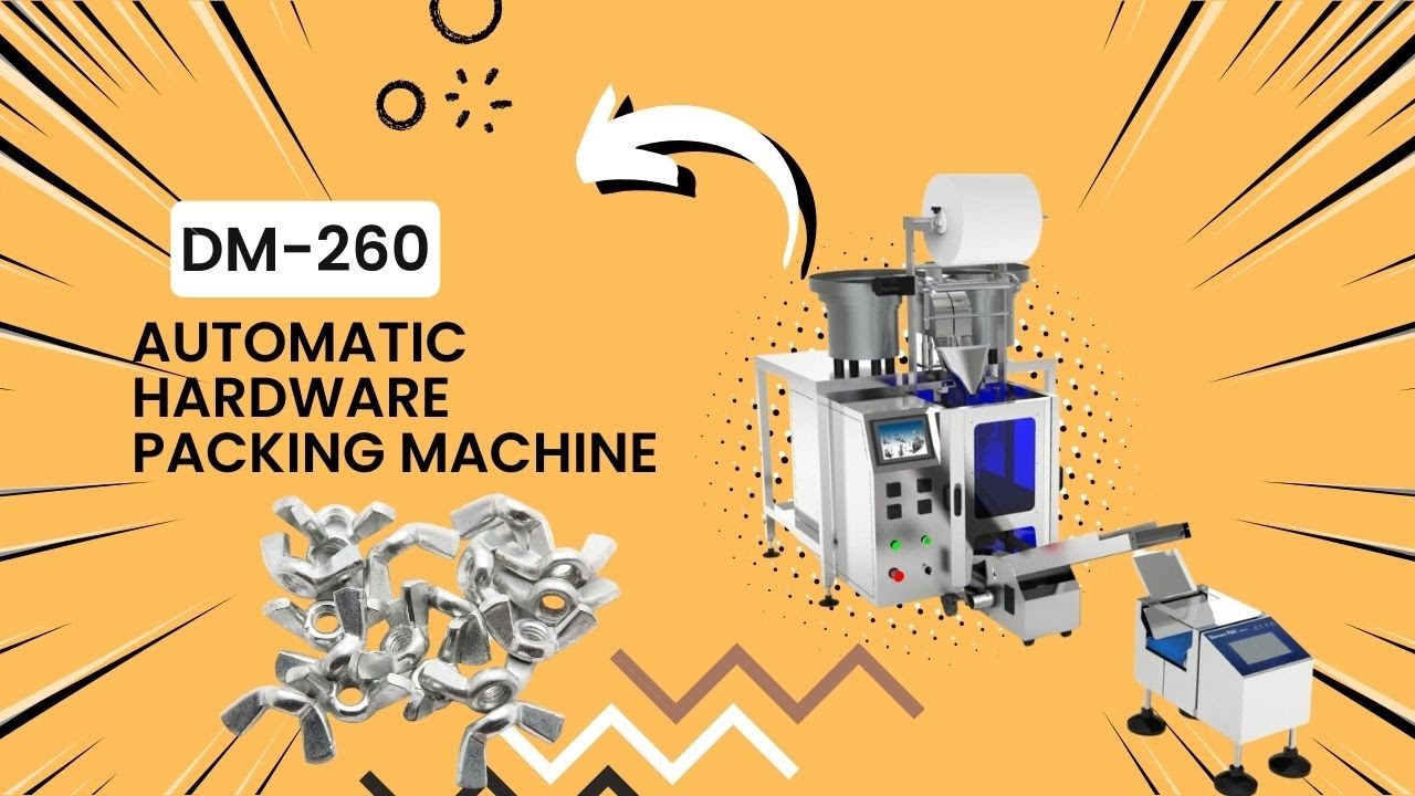 DM260-1P Automatic Bracket Fittings Packing Machine with Thermal ...