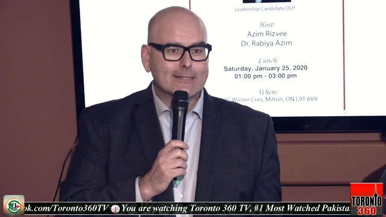 Meet & Greet with Steven Del Duca | Hosted by Azim Rizvee & Rabiya Azim ...