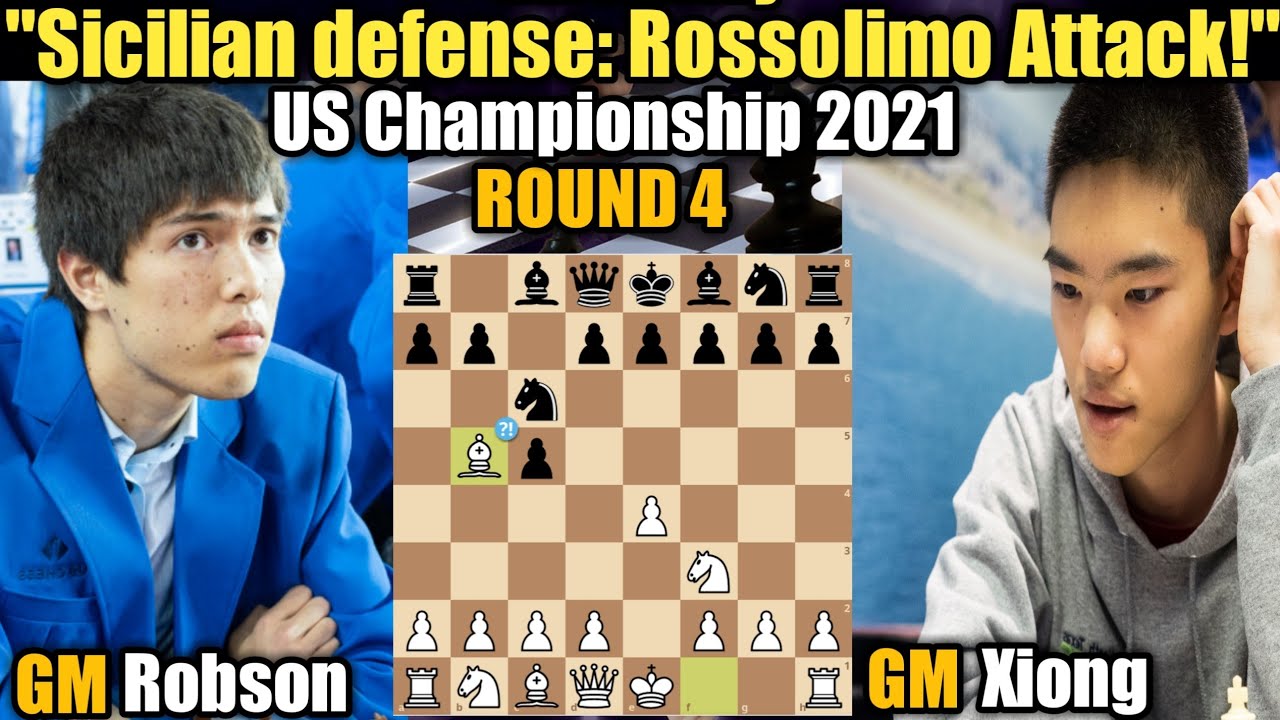 US Championship 2021 | Ray Robson VS Jeffery Xiong | Round 4 - YouTube