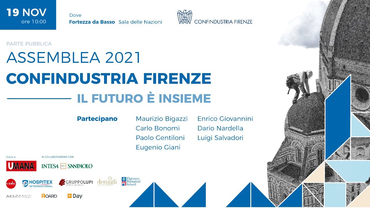 Il Futuro è Insieme - Assemblea 2021 Confindustria Firenze - YouTube