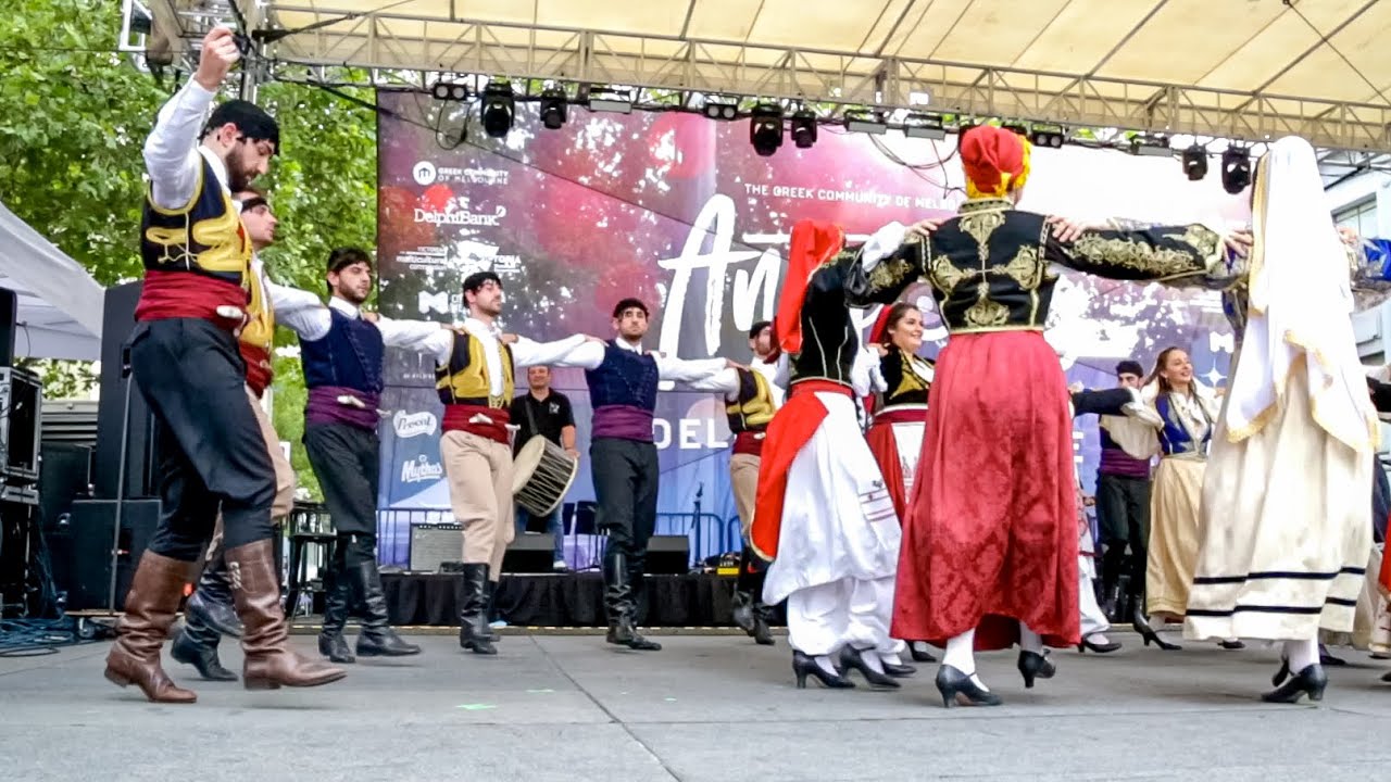 33rd Antipodes Greek Festival - Cretan Brotherhood Senior Dance Group ...