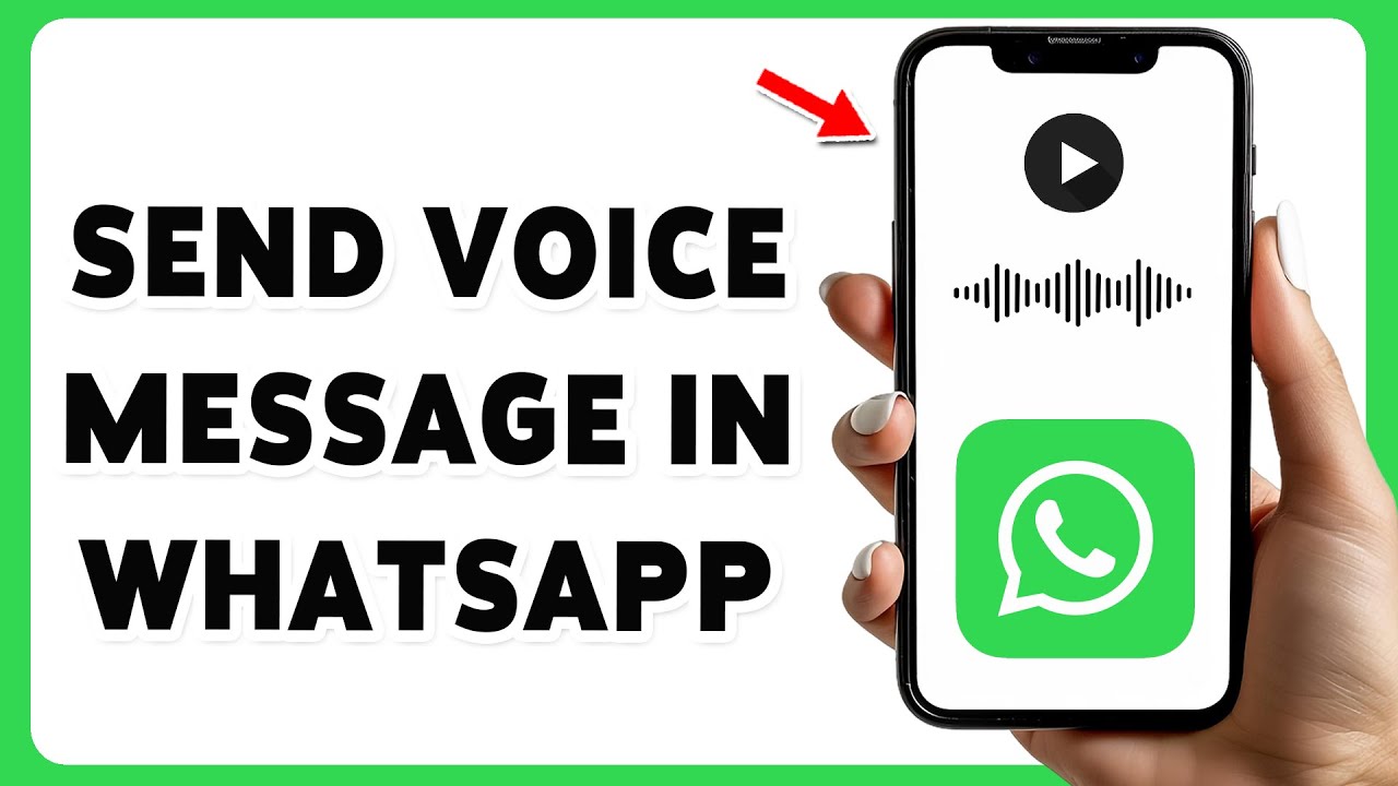 How To Send Voice Message In WhatsApp 2025 | Record And Share Audio On ...