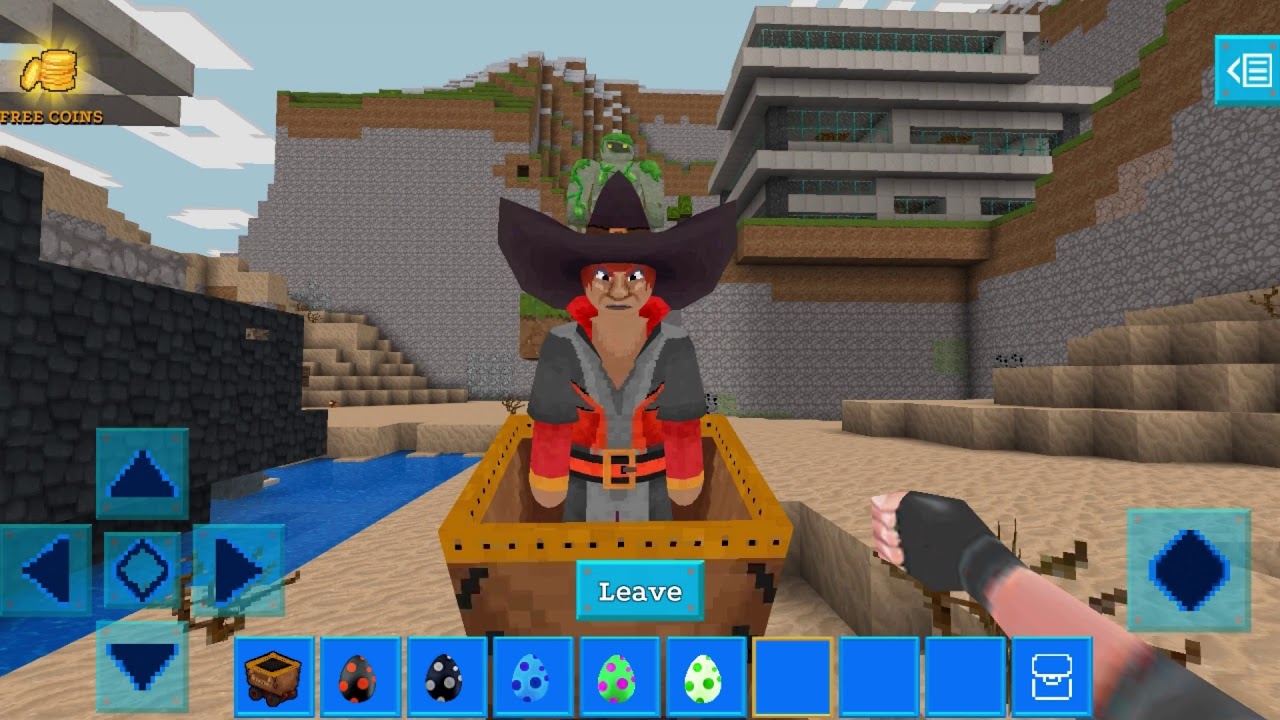 Riding in Minecarts with mobs 😂 | RealmCraft 3D Free with Skins Export ...