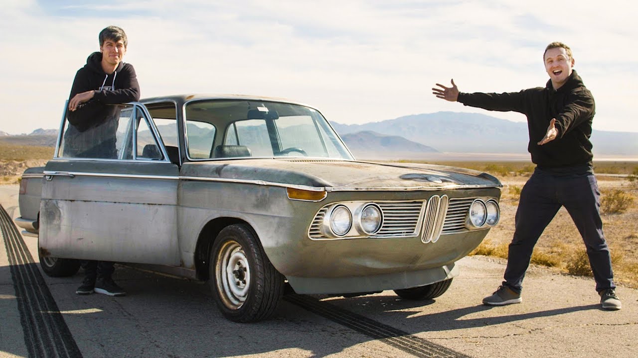 Driving A Rusty Project Car With No Seat Belts - YouTube