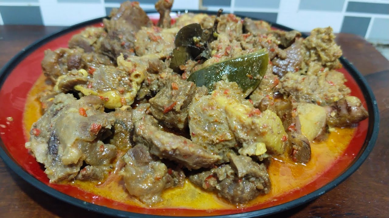 Cara masak Rendang daging Sapi yang lezat bumbunya meresap - YouTube