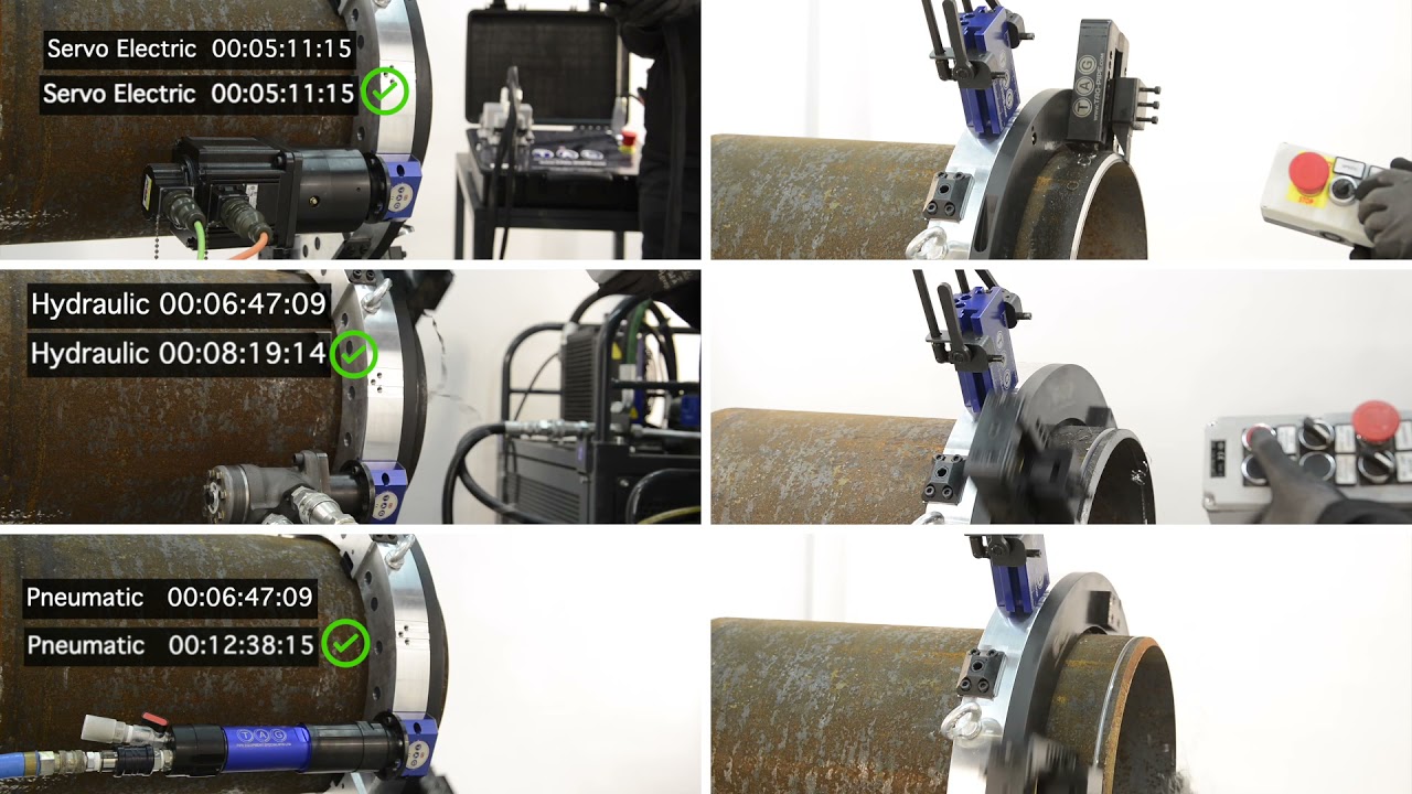 TAG SPLIT FRAME CLAMSHELL COLD CUTTING AND BEVELLING MACHINES ...