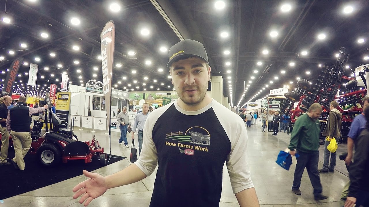 Checking out Machinery at the National Farm Machinery Show - YouTube