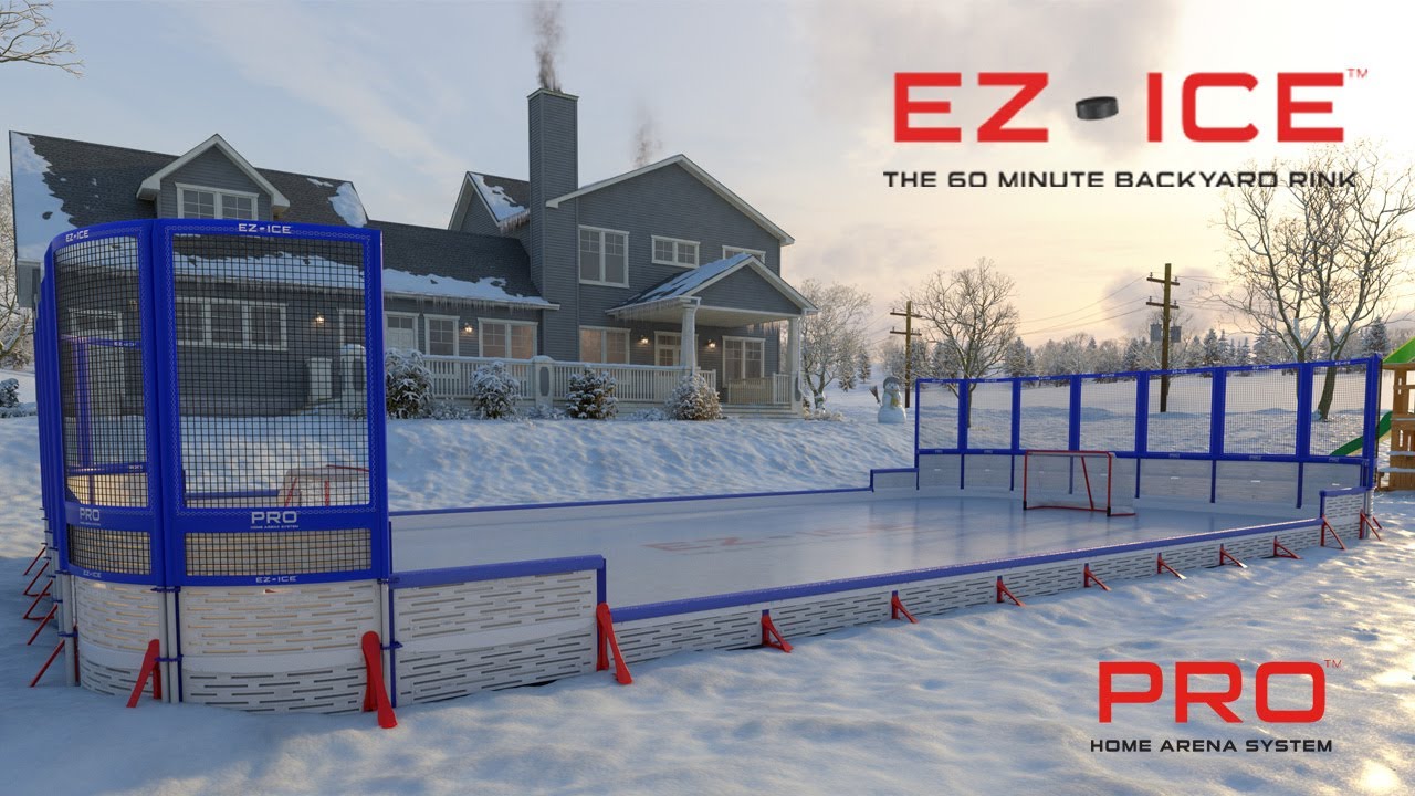 Introducing the all-new EZ ICE PRO Home Arena System™ - YouTube