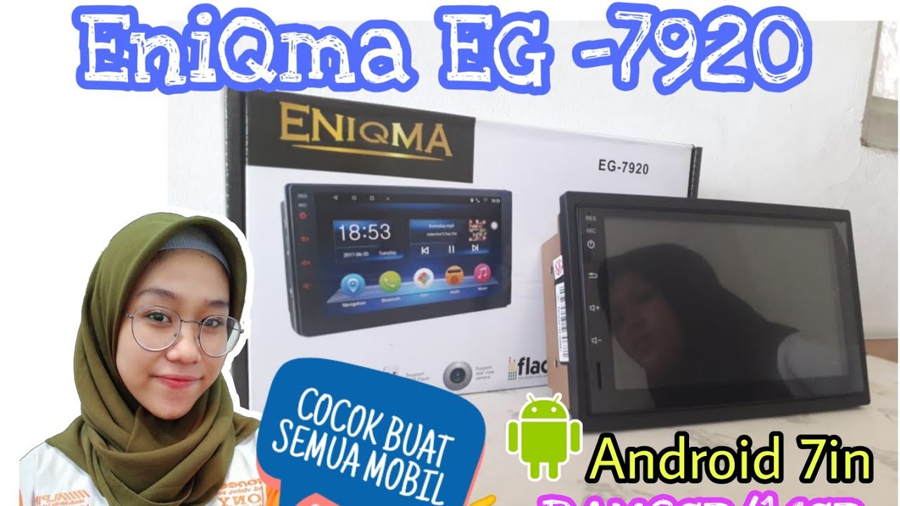 BIKIN PENGEN Ganti Tv Mobil, Reaview ENIGMA ANDROID 7IN - YouTube