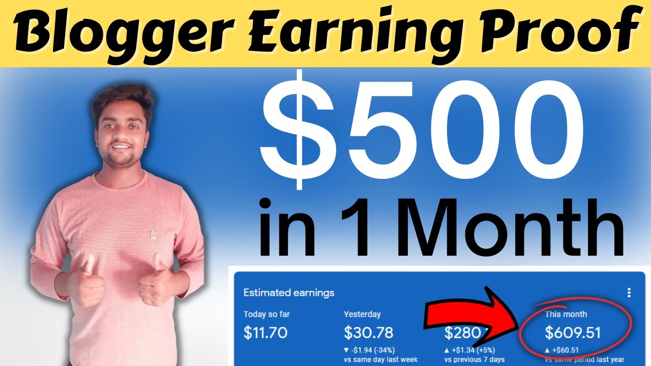 My Blogger Website Earning Proof in 2022 | Website Earning Proof ...