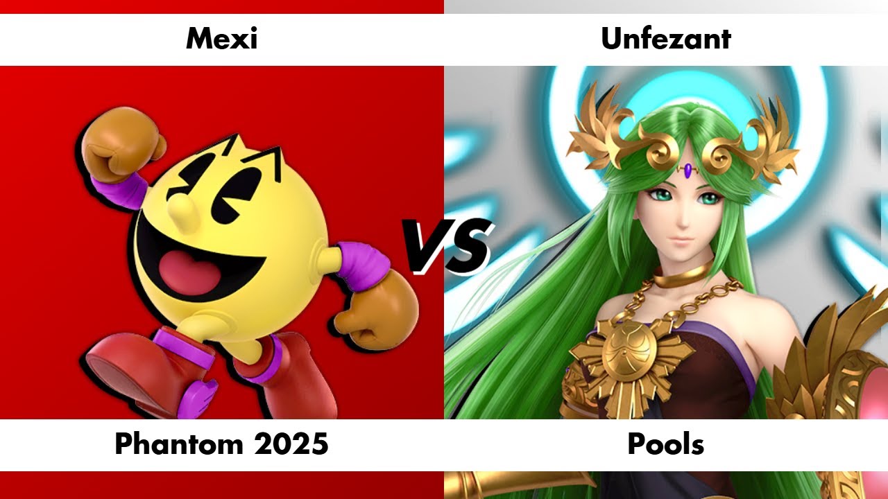 Phantom 2025 Pools - Mexi (Pac-Man) vs Unfezant (Palutena) - YouTube