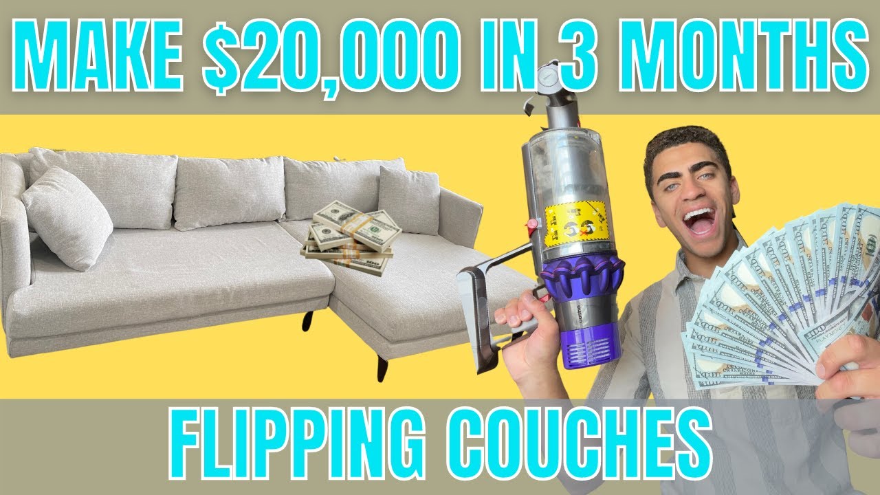 How I’ve made $21,000 Flipping JUST couches | Furniture Flipping is the ...