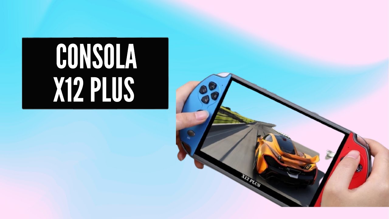 RESEÑA CONSOLA PORTATIL X12 PLUS 🎮 - HANDS UP - YouTube