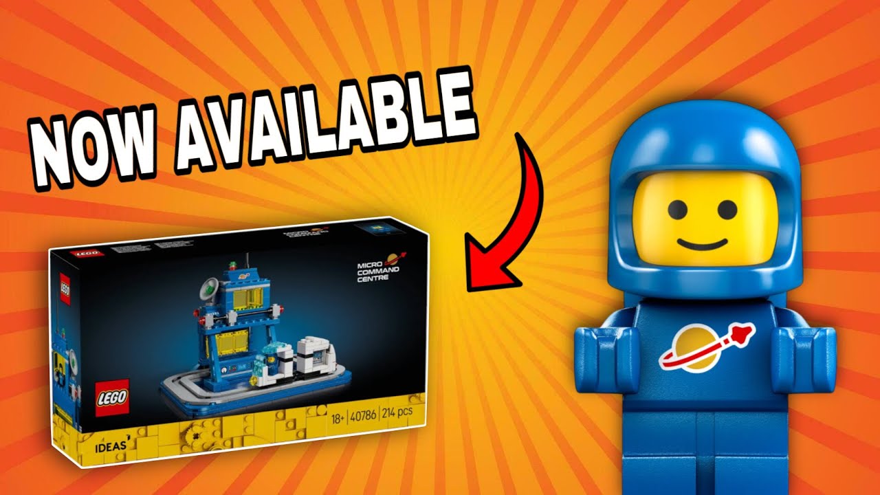 LEGO Ideas Micro Command Center is FINALLY Here - YouTube