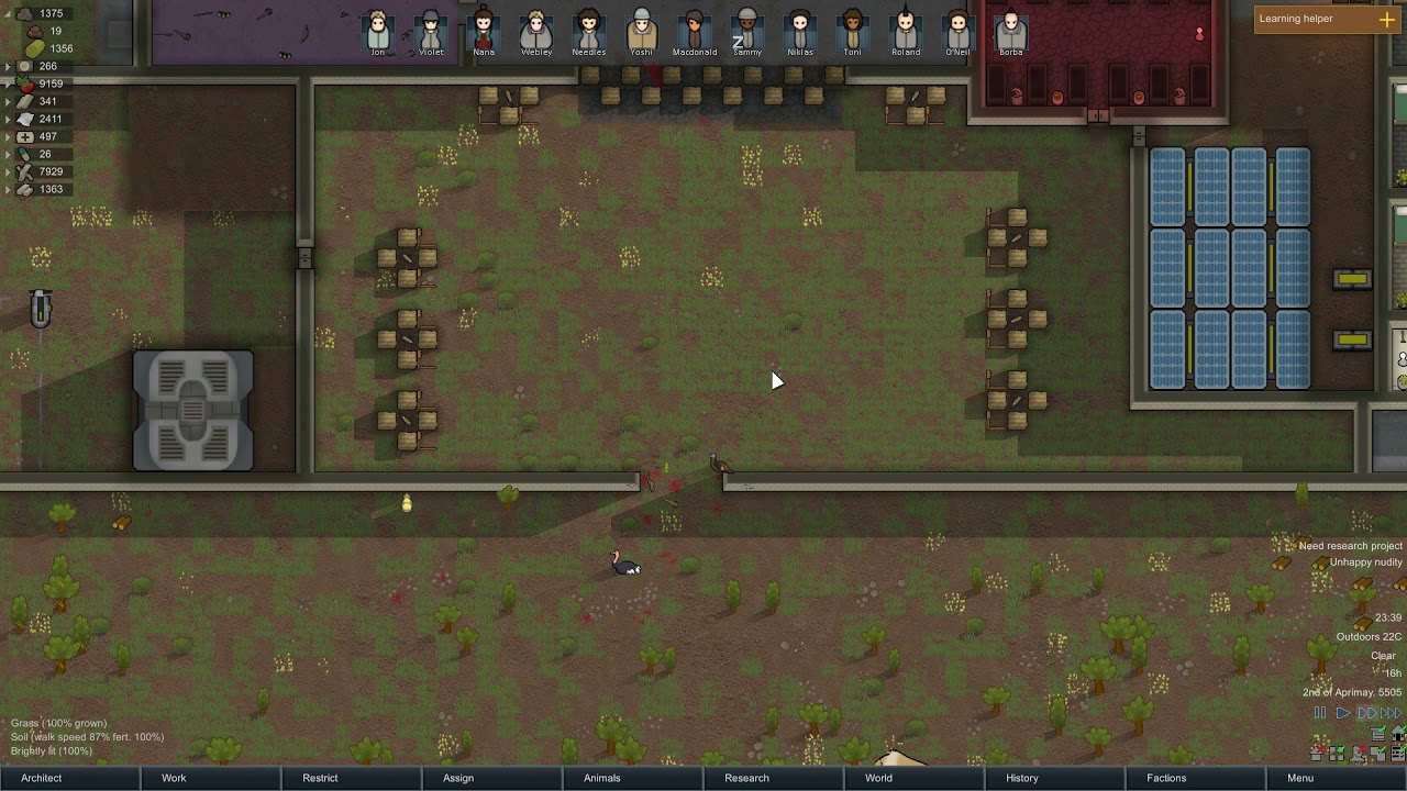The short life of a RimWorld Rat - YouTube