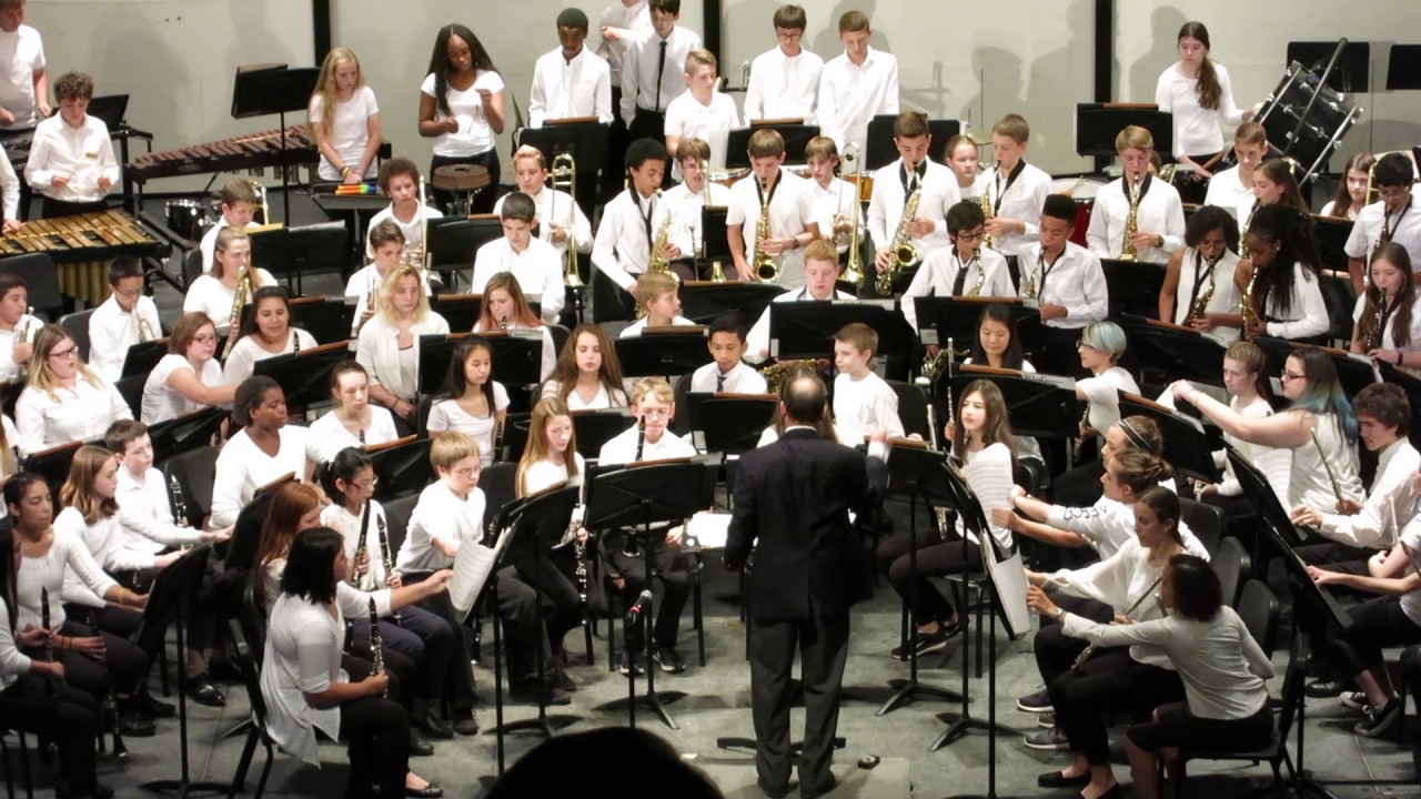 SEJH Band Fall Concert (4/5) - "The Great Locomotive Chase" - YouTube