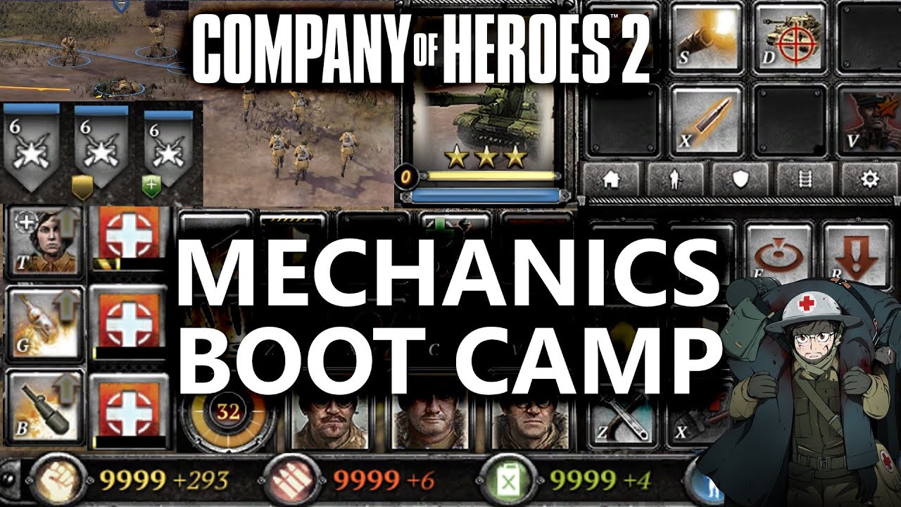How to Play CoH2: Mechanics Boot Camp (Company of Heroes 2) - YouTube