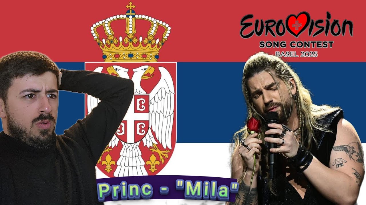 PRINC - "MILA" | EUROVISION 2025 SERBIA REACTION - YouTube
