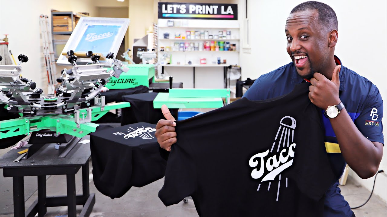 The Ultimate T-Shirt Printing Tutorial | EASY Step X Step Guide - YouTube