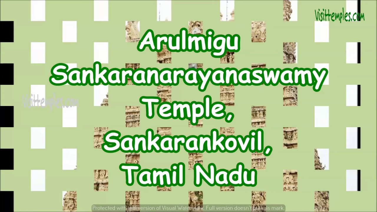 Arulmigu Sankaranarayanaswamy Temple, Sankarankovil, Tamil Nadu, Siva ...