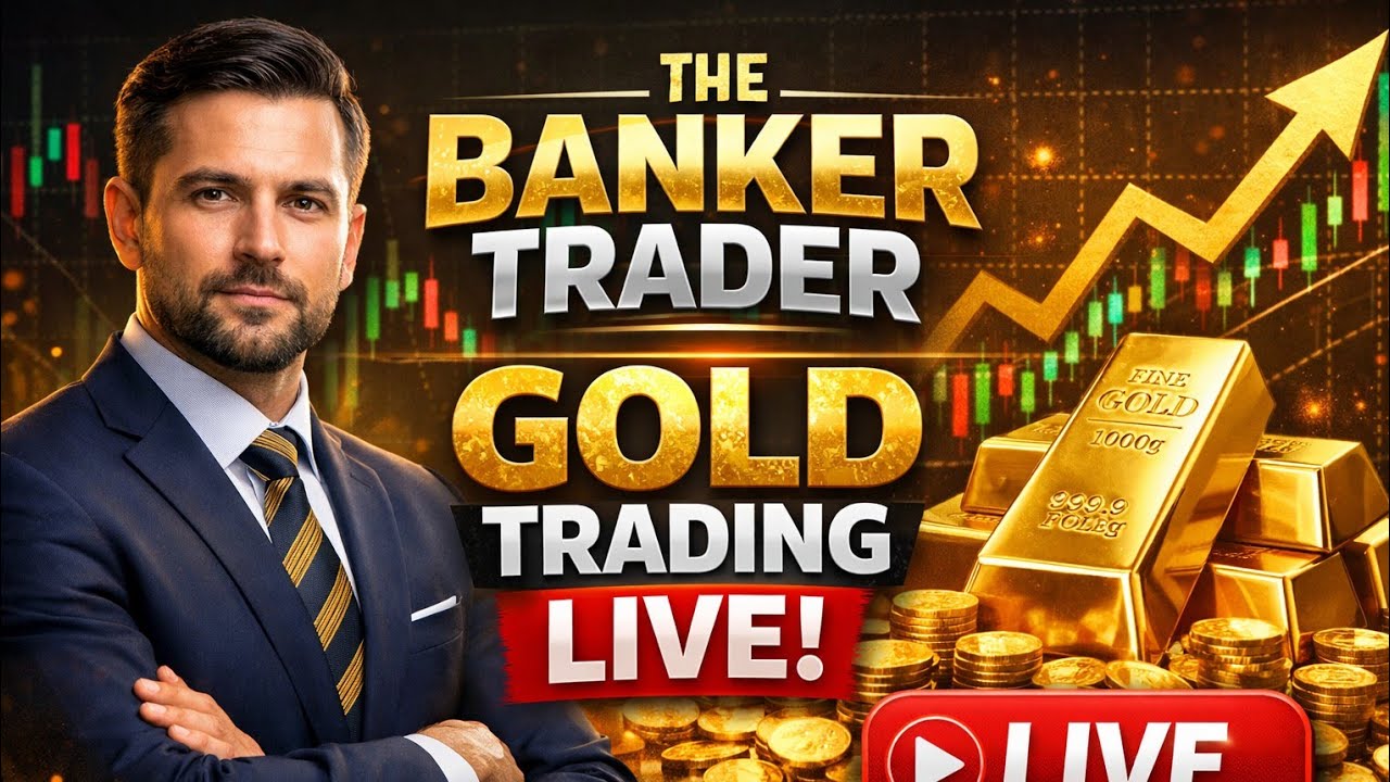Gold live trading with The Banker Trader || The Banker Trader - YouTube