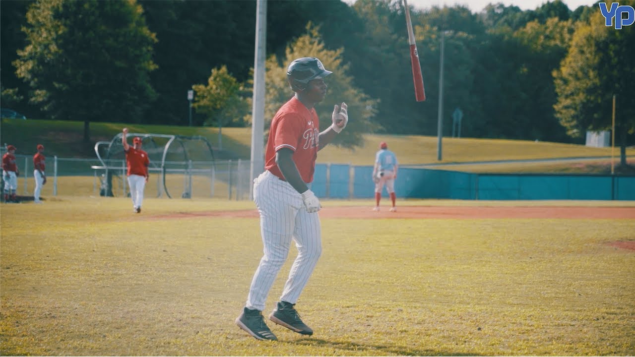 Isaiah Lowe with a TOWERING Homerun | PHILLIES SCOUT TEAM - YouTube