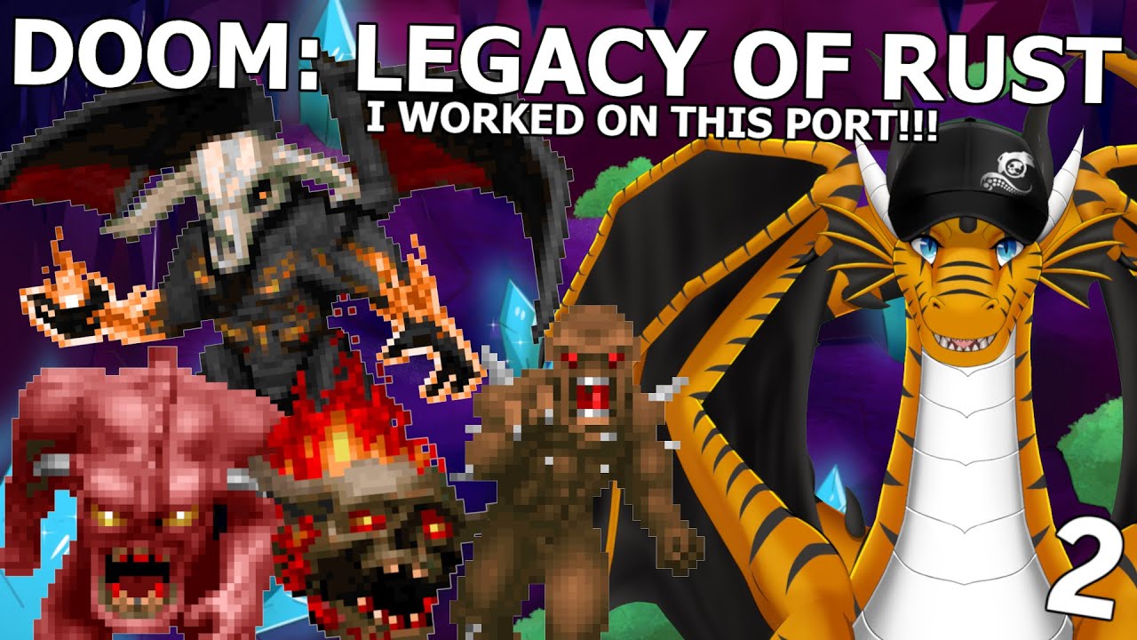 I play a port I worked on! - DOOM: Legacy of Rust - Part 2 - YouTube