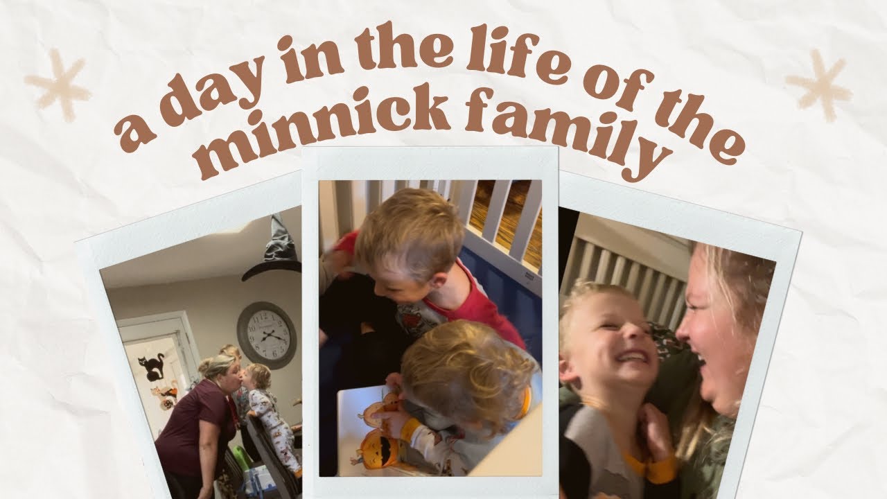 DAY IN THE LIFE OF THE MINNICK FAMILY! - YouTube