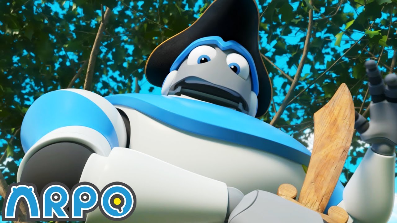 Arpo the Pirate! + 60 Minutes of ARPO the Robot | Kids Cartoons - YouTube