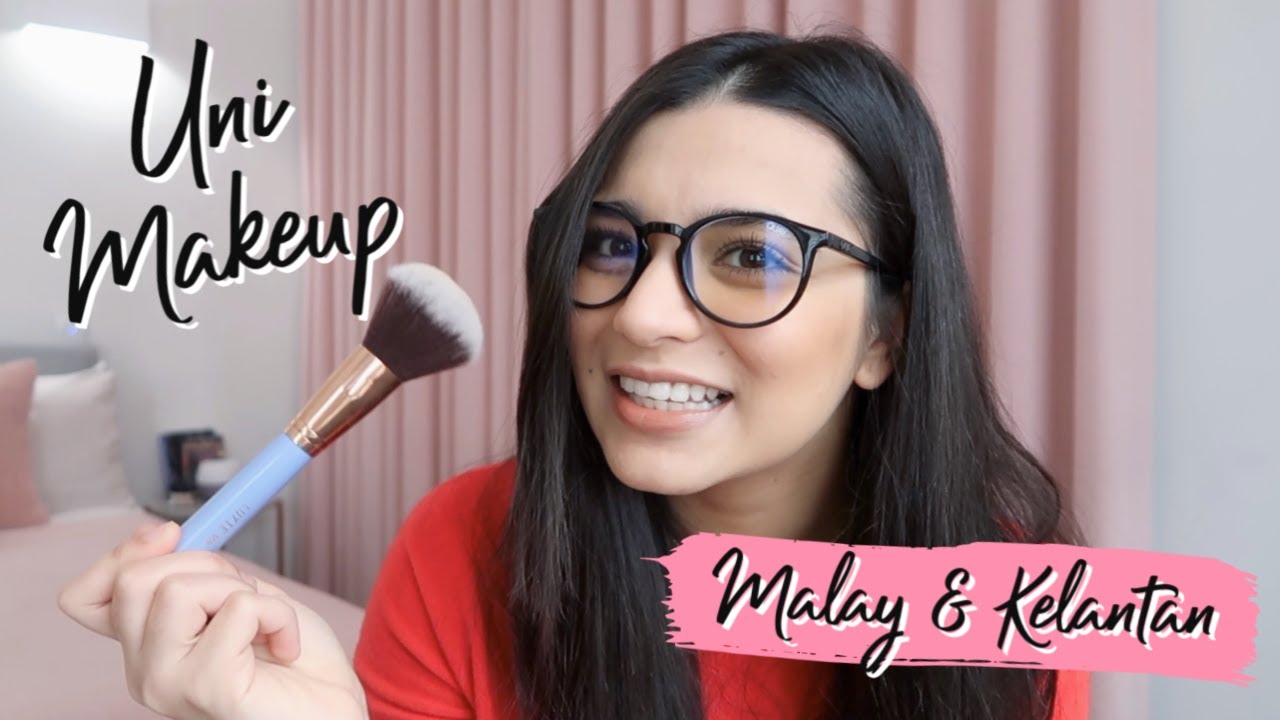 University Makeup Look in Malay & Kelantan - YouTube