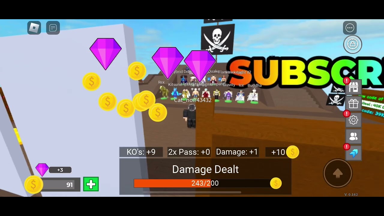 Getting Some things with robux in Fruit arena - YouTube