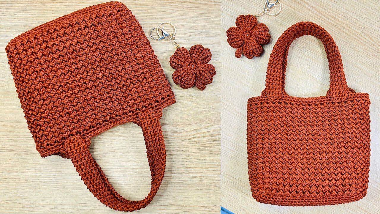 How to Make Crochet Bag Step by step - YouTube