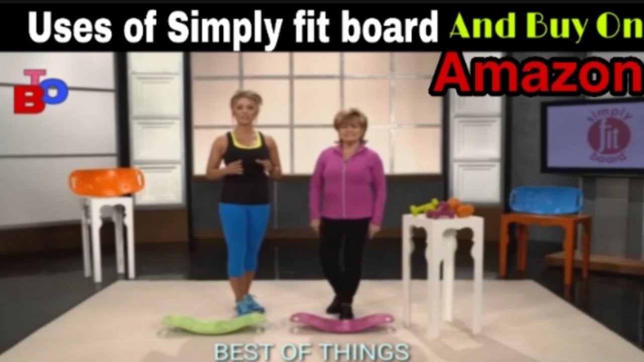 simply fit board use || The Workout Balance Board with a Twist, As Seen ...