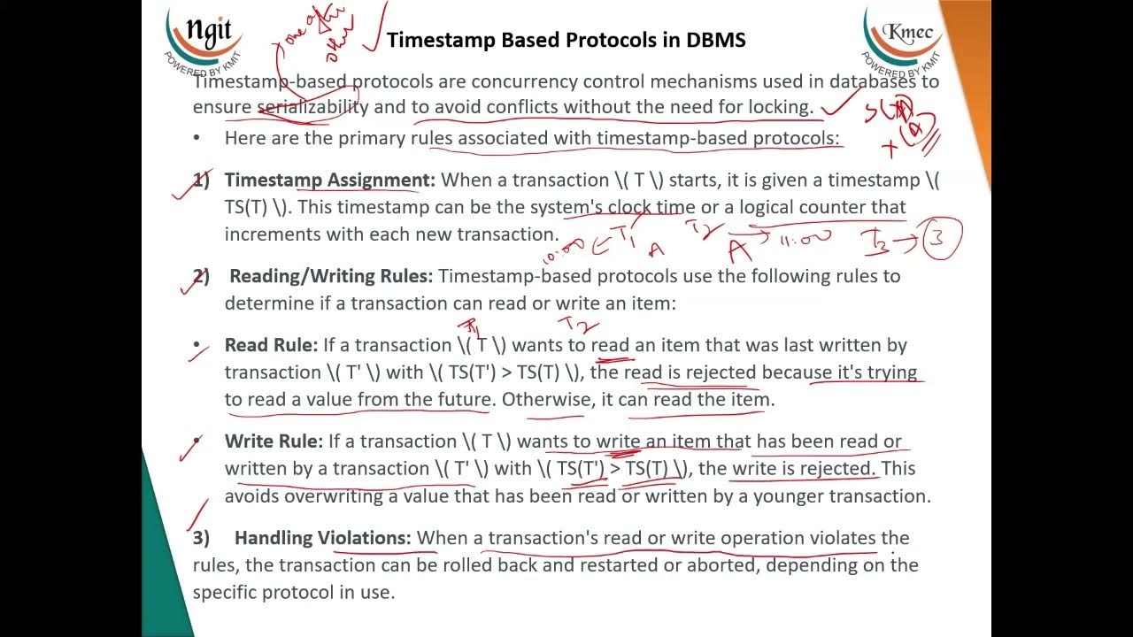 4.8 Time stamp based protocols - YouTube