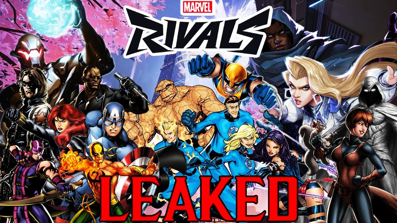 LEAKED Marvel Rivals Characters and Skins - YouTube