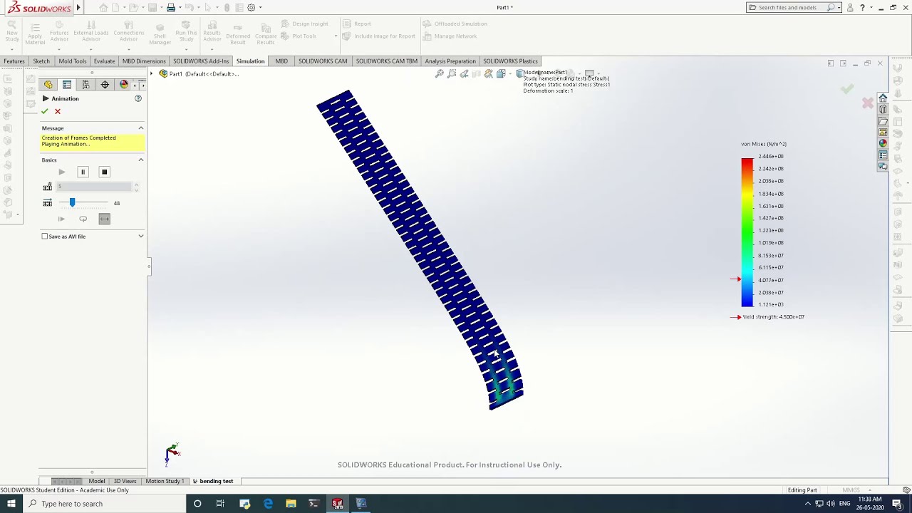 Bending Movement of Snake - YouTube