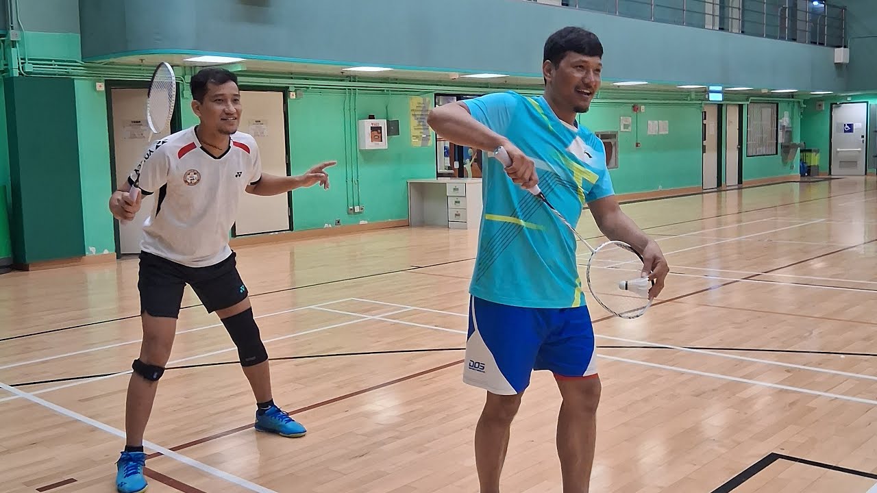 Easter Holiday Badminton Tournament - तारा केसी/अमृत गुरुङ विरुद्ध नरेन ...