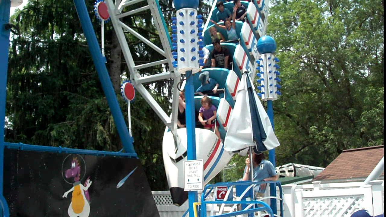 Space Shuttle Ride at Dutch Wonderland, Lancaster, PA - YouTube