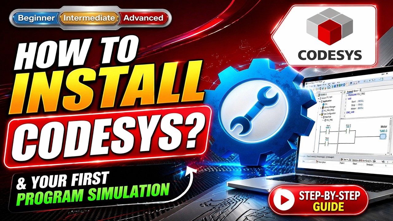How to Install CODESYS & Run Your First Simulation | Step-by-Step ...