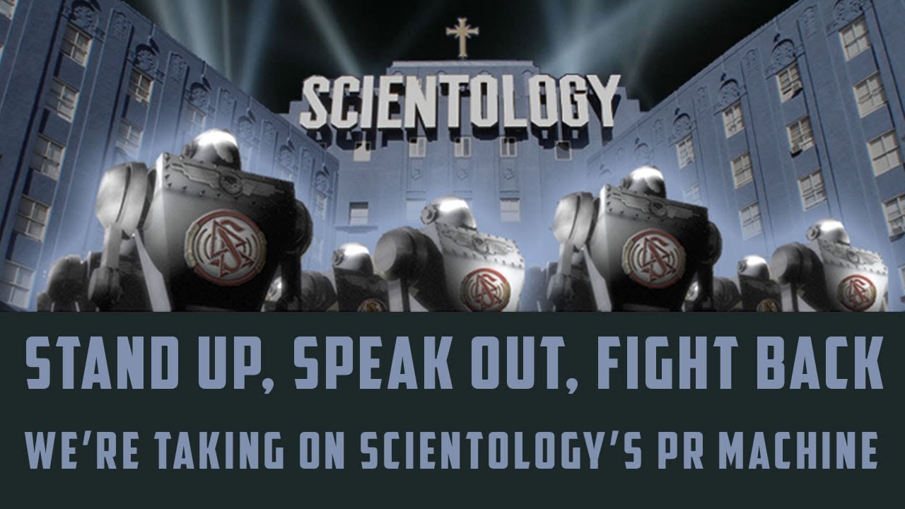 Stand up to Scientology's PR Machine - YouTube