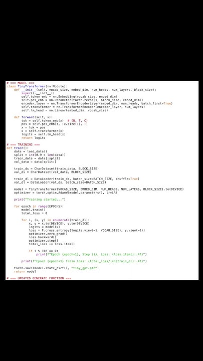 Your Own DIY Mini-GPT From Scratch w/ Pytorch | Real Transformer Model @metasoundspace - YouTube