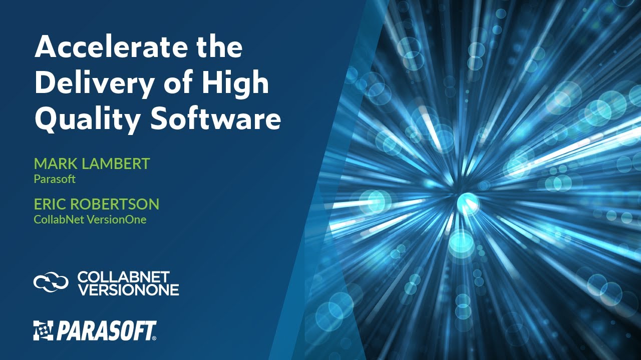 Accelerate the Delivery of High Quality Software | Parasoft - YouTube