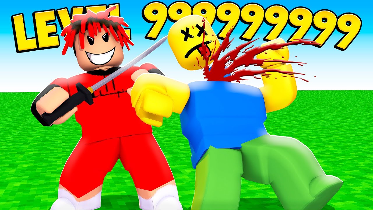 ICH KÄMPFE mit 999.999.999 STÄRKE in ROBLOX! - YouTube