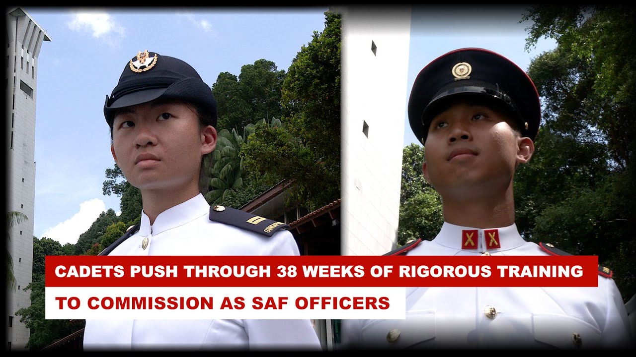 Cadets Push Through 38 Weeks of Rigorous Training To Commission As SAF ...